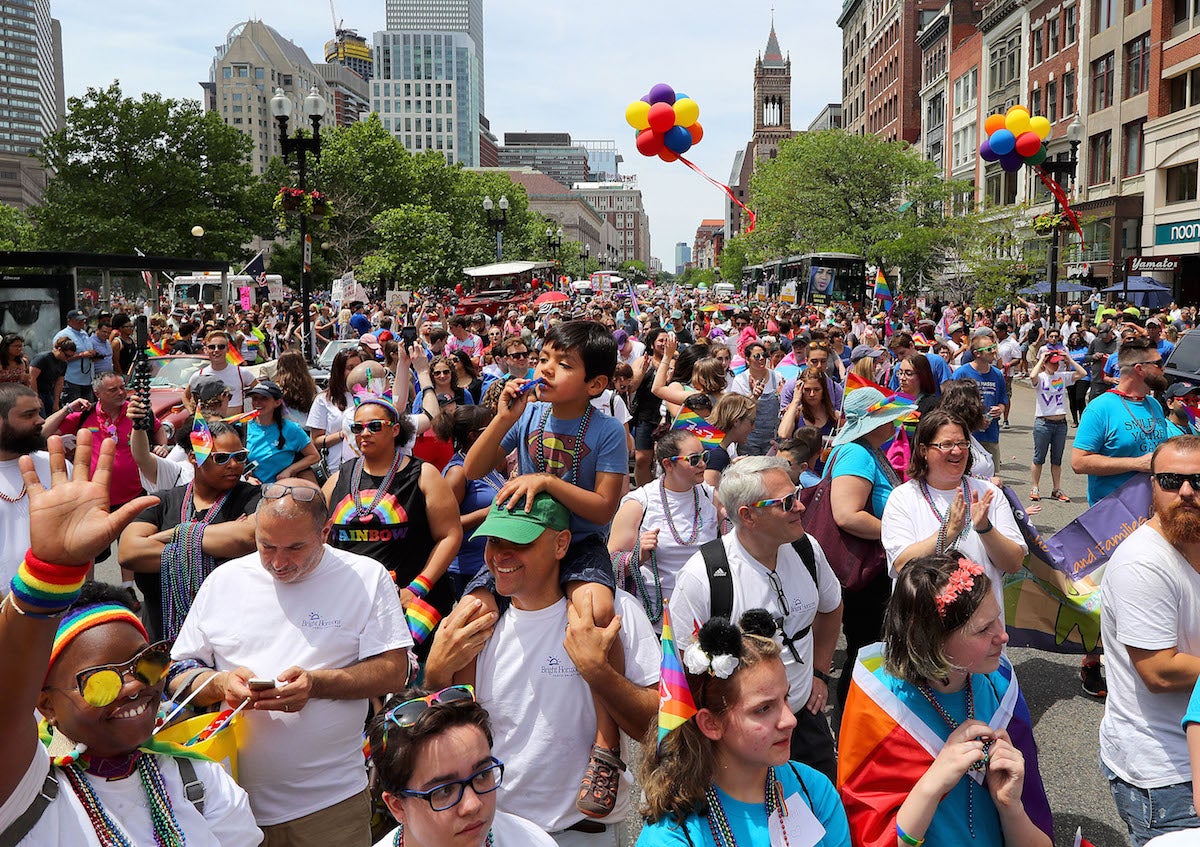 15 kaleidoscopic photos from the 2018 Boston Pride Parade