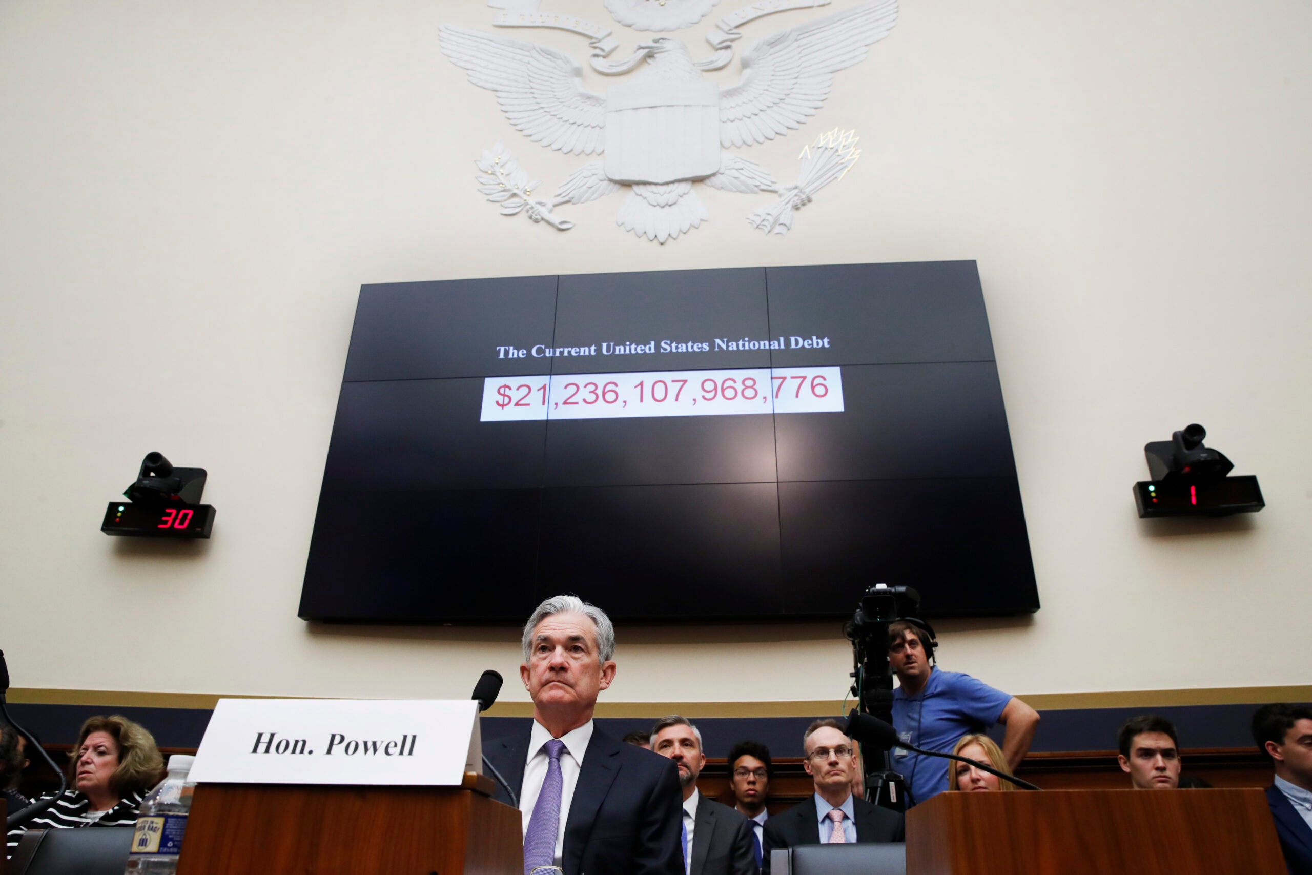 The Latest: Powell gets praise for plain speaking