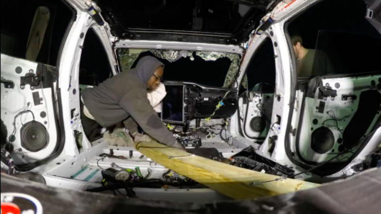 Meet the Financial District worker who rebuilds Teslas in his spare time