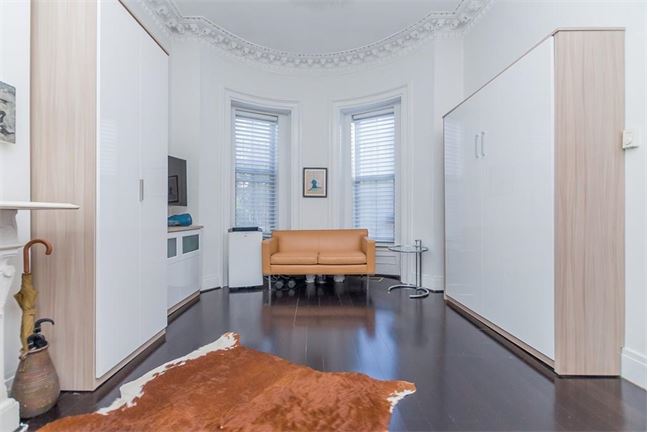 Peek inside a sleek 273-square-foot apartment in the South End