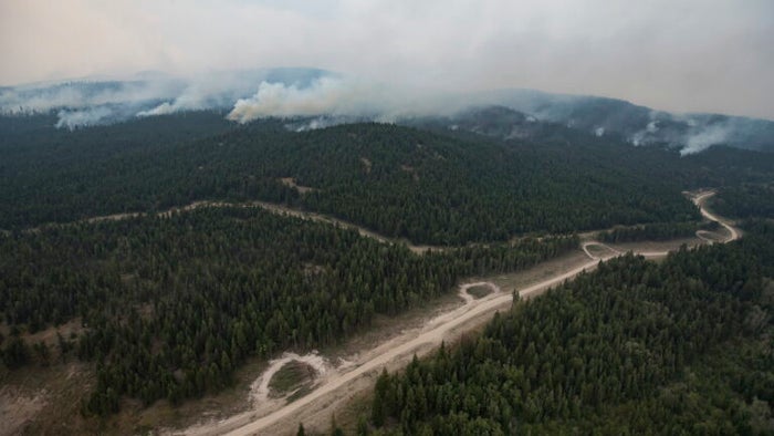 Smoke from the Pacific Northwest is causing a visible haze over New England