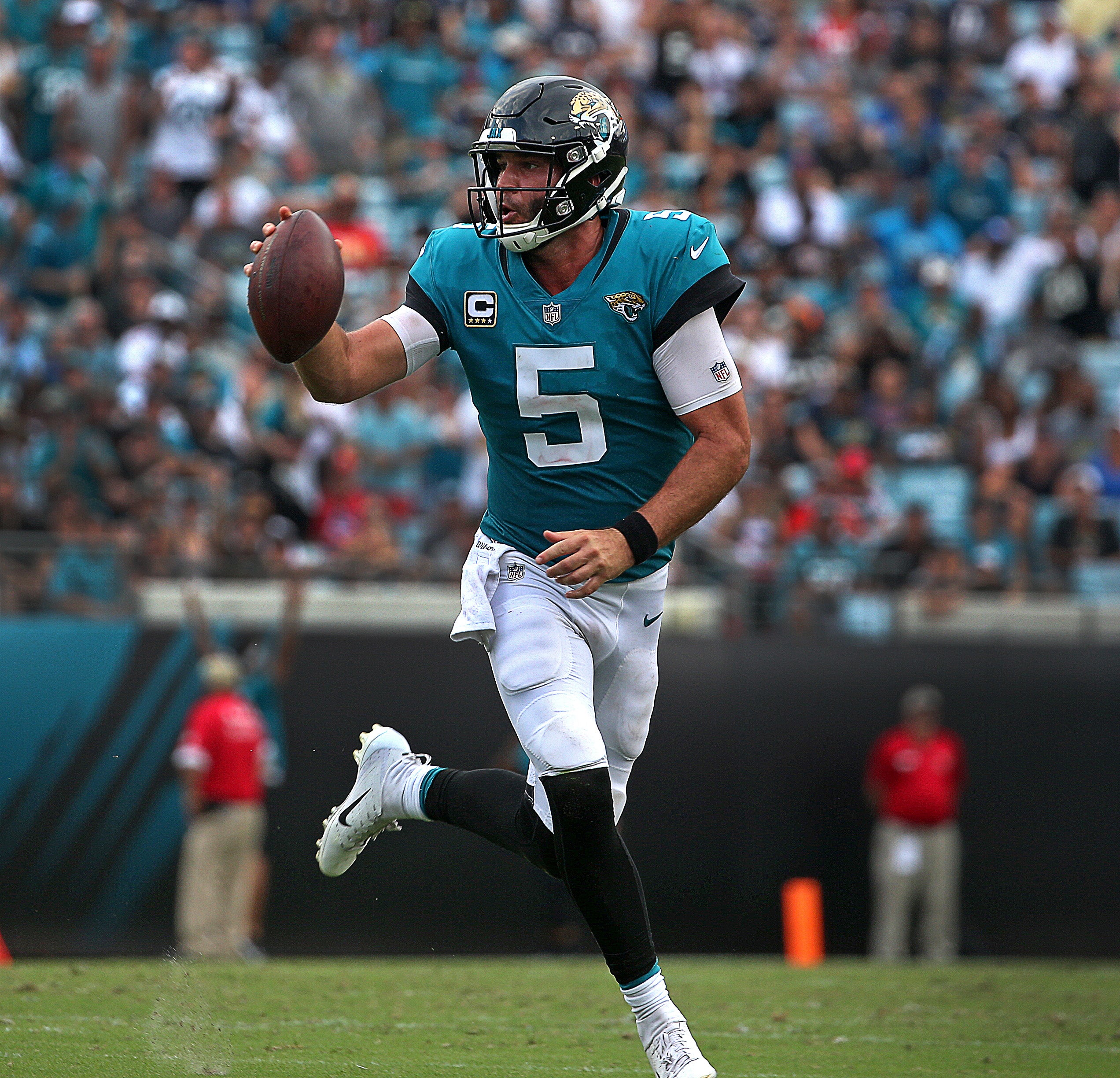 Blake Bortles signed a one-year deal with the Rams to be Jared Goff's ...