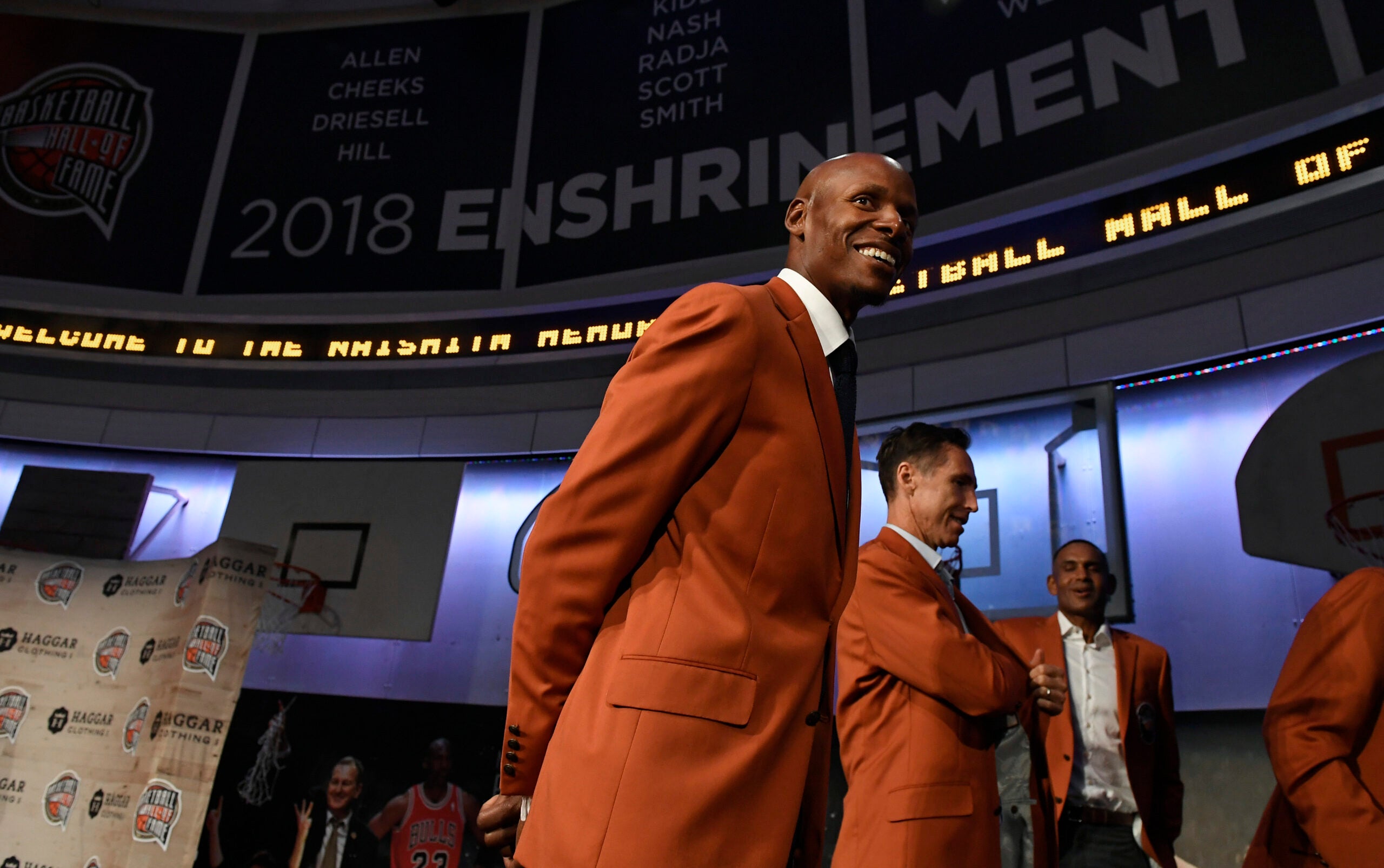 Ray Allen is part of the lineup for Friday’s Hall of Fame induction