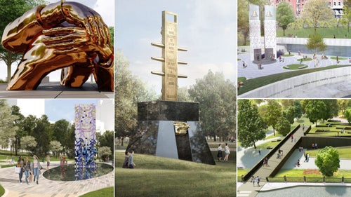 See the finalists for the MLK memorial on the Boston Common