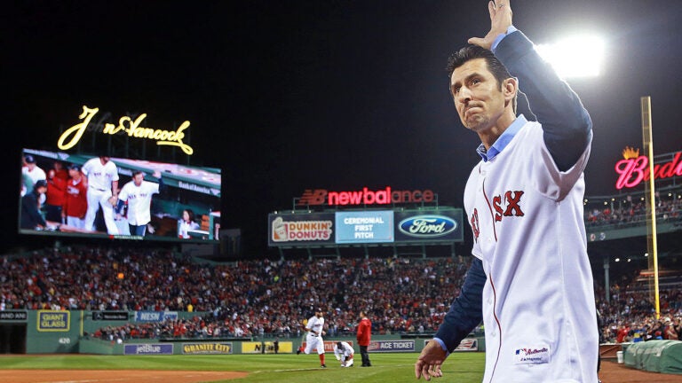 Nomar Garciaparra made his prediction for the 'Nomar World Series'