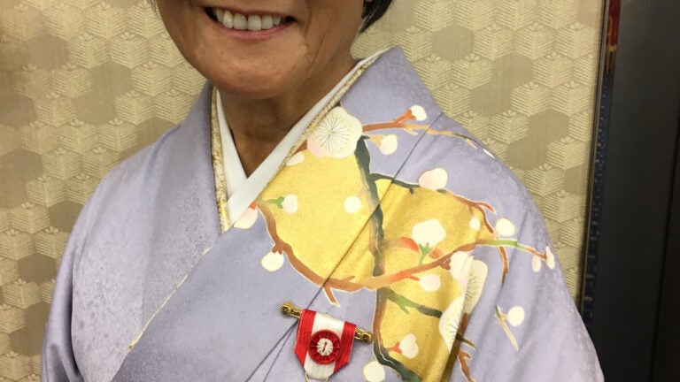 Atsuko Toko Fish receives prestigious award from emperor of Japan