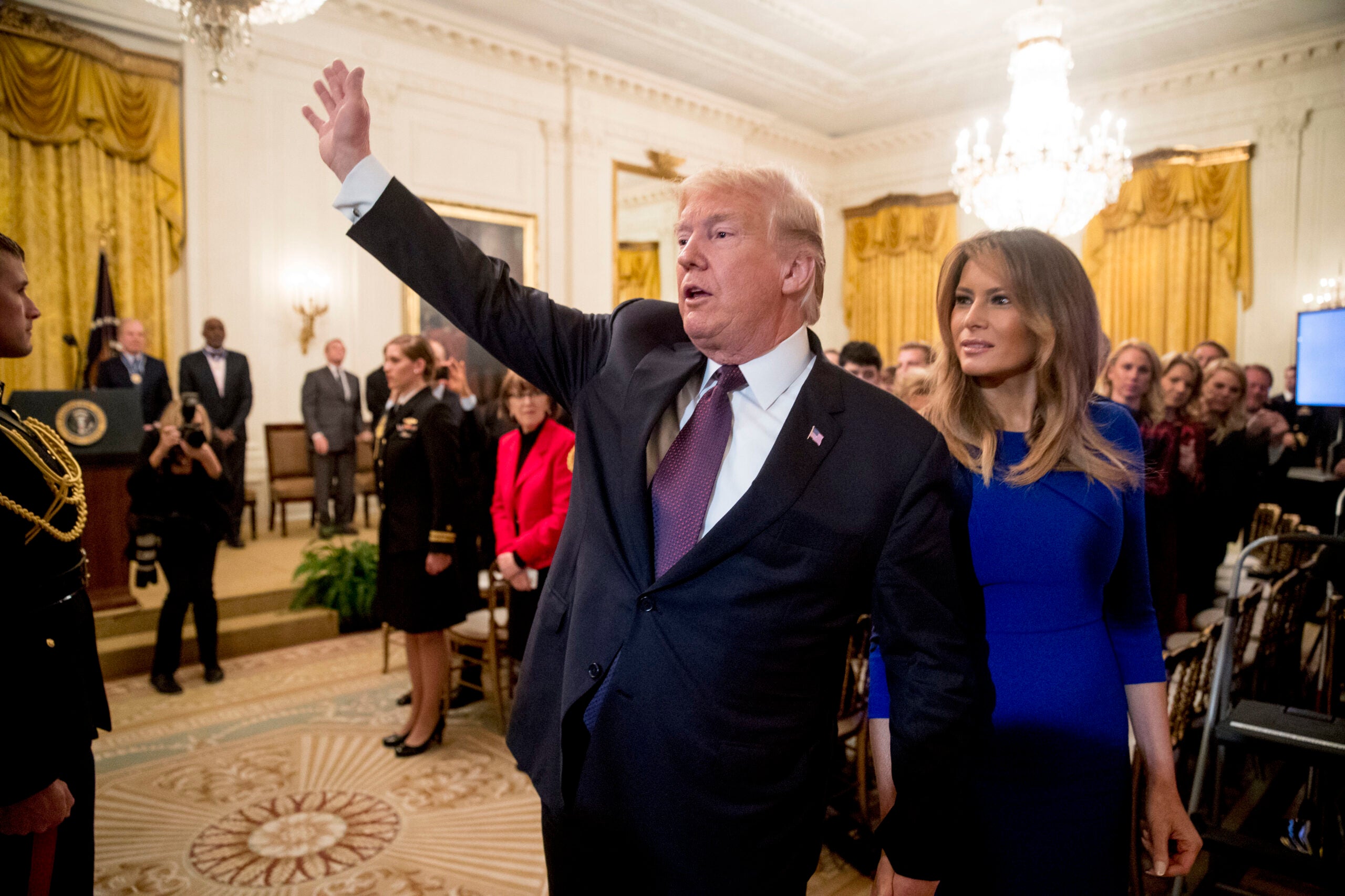 Melania Trump's Moment: first lady flexes muscles in big way