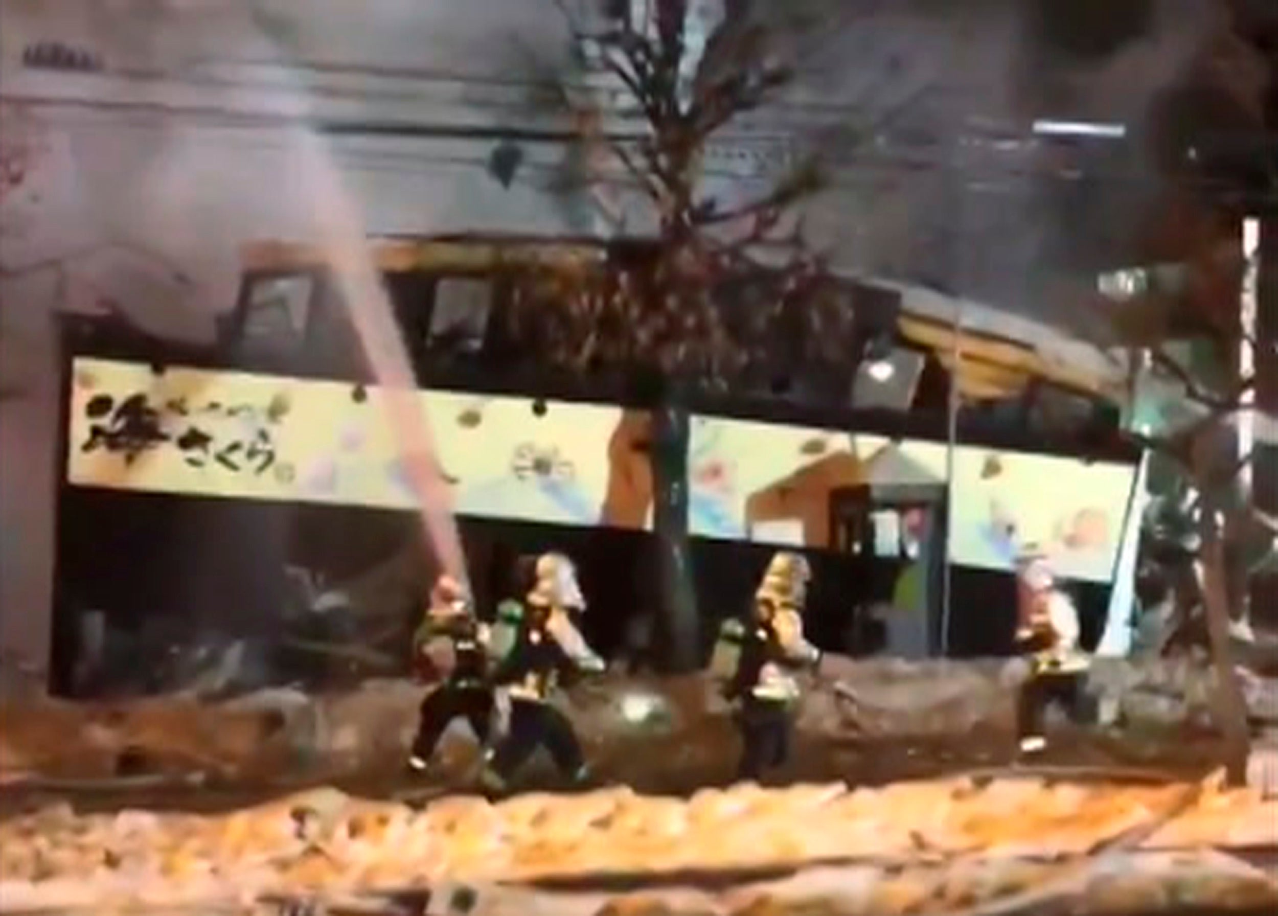 42 people were injured in a restaurant explosion in Japan