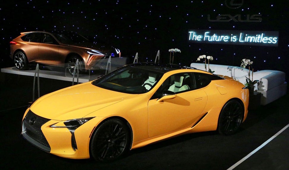 Lexus looks to be at the forefront of cutting-edge car design
