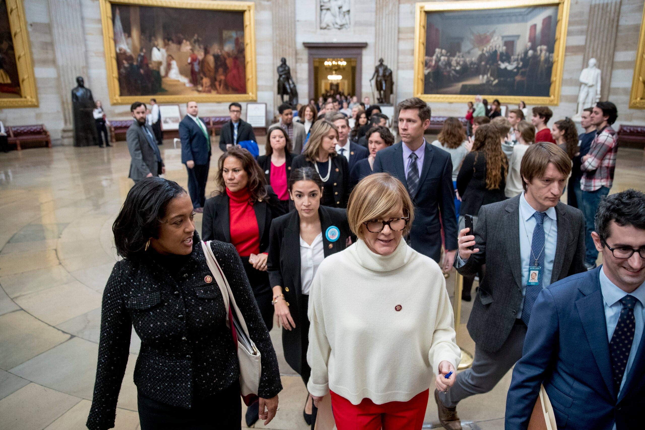 Freshmen House Dems cut different paths across Capitol Hill