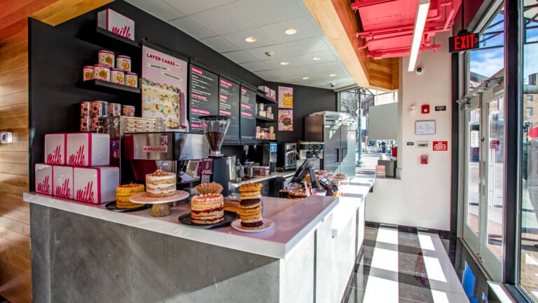 So many people lined up for Milk Bar and &pizza's opening day in ...