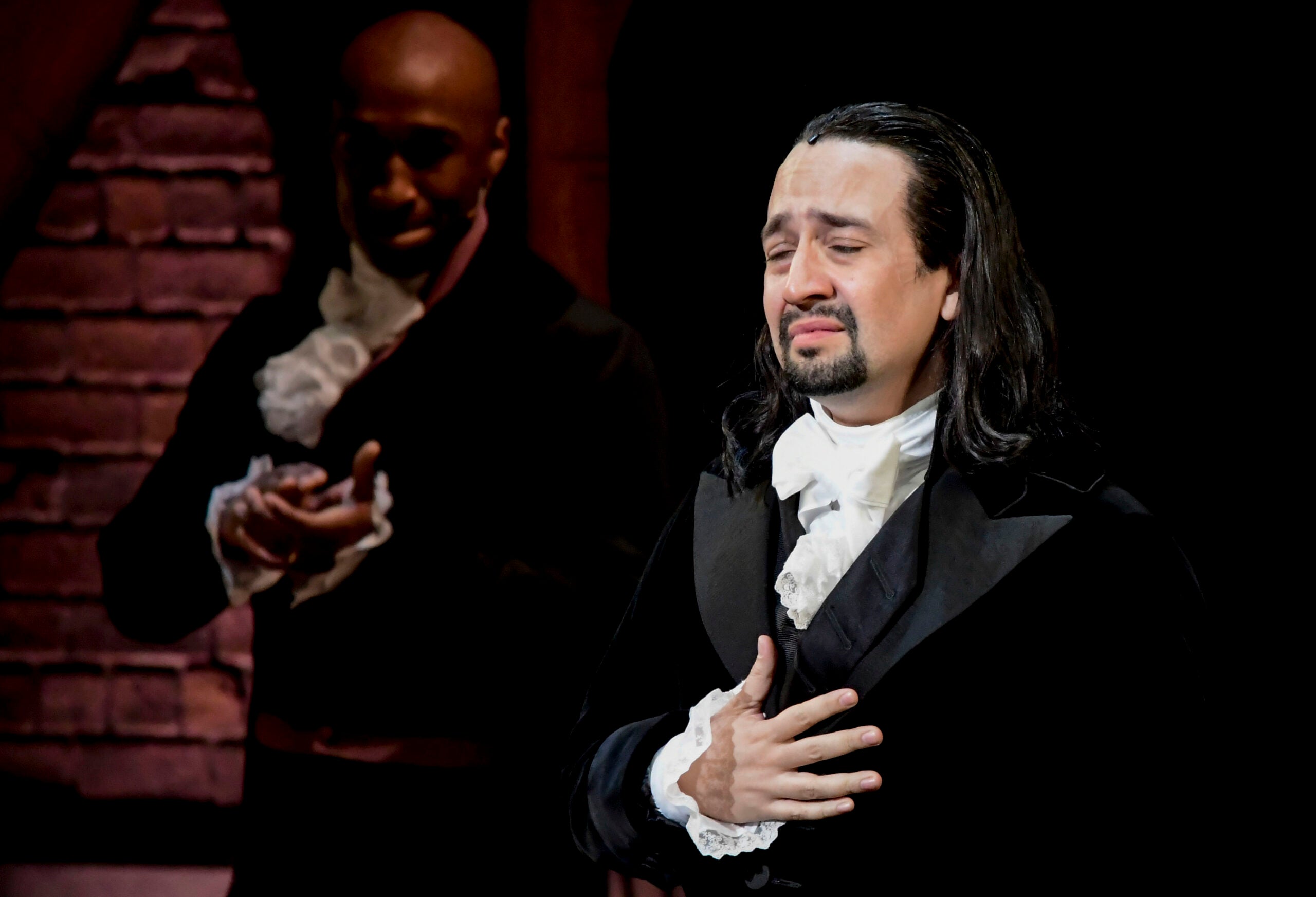 To ovations, Hamilton's Lin-Manuel Miranda reprises his role in Puerto Rico