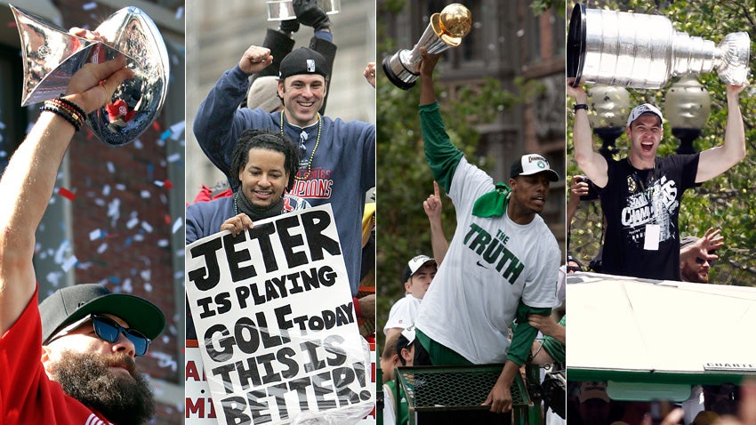 Sports Q: What is the best parade of this Boston championship era?