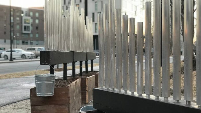 Henri Matisse's grandson inspired these Cambridge musical fences