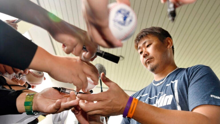 Daisuke Matsuzaka sustains freak injury during spring training