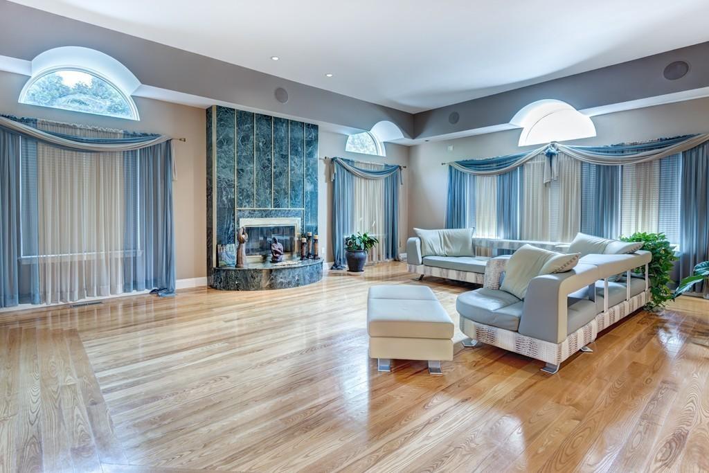 For $1.3 million, Sharon home with glass block, stucco, and sauna