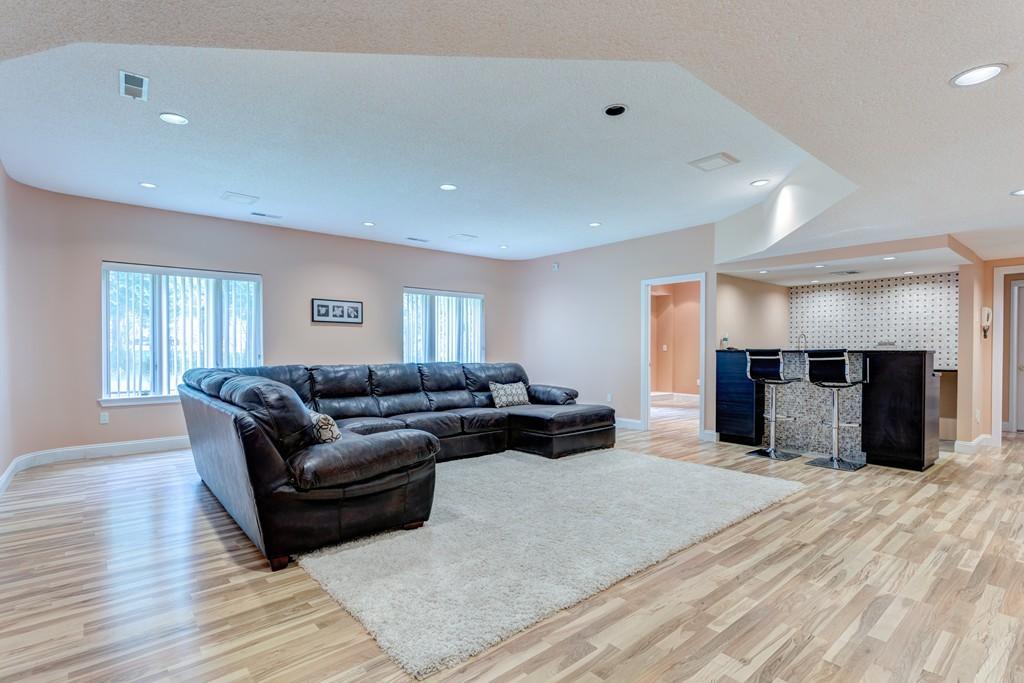 For $1.3 million, Sharon home with glass block, stucco, and sauna