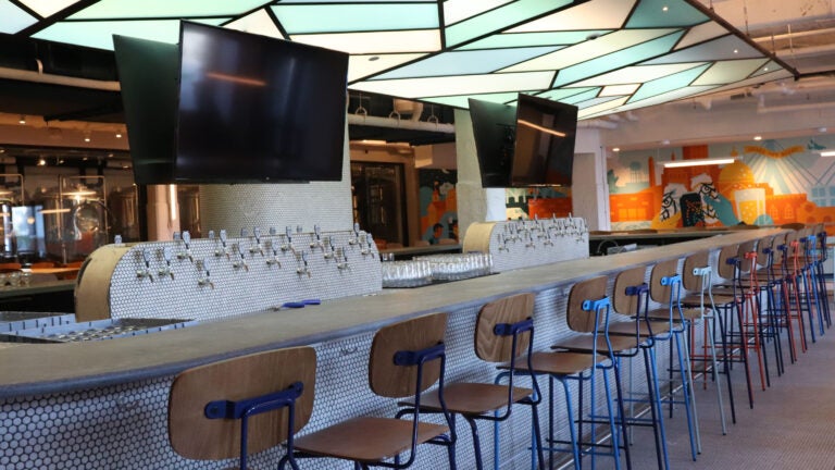 Watch: Night Shift Brewing co-founder Michael Oxton gives an opening ...