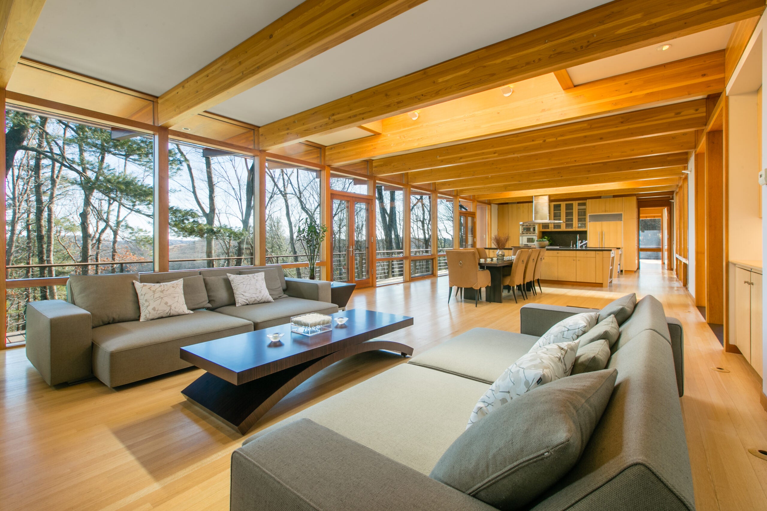 A Frank Lloyd Wright-inspired home in Lincoln is on the market