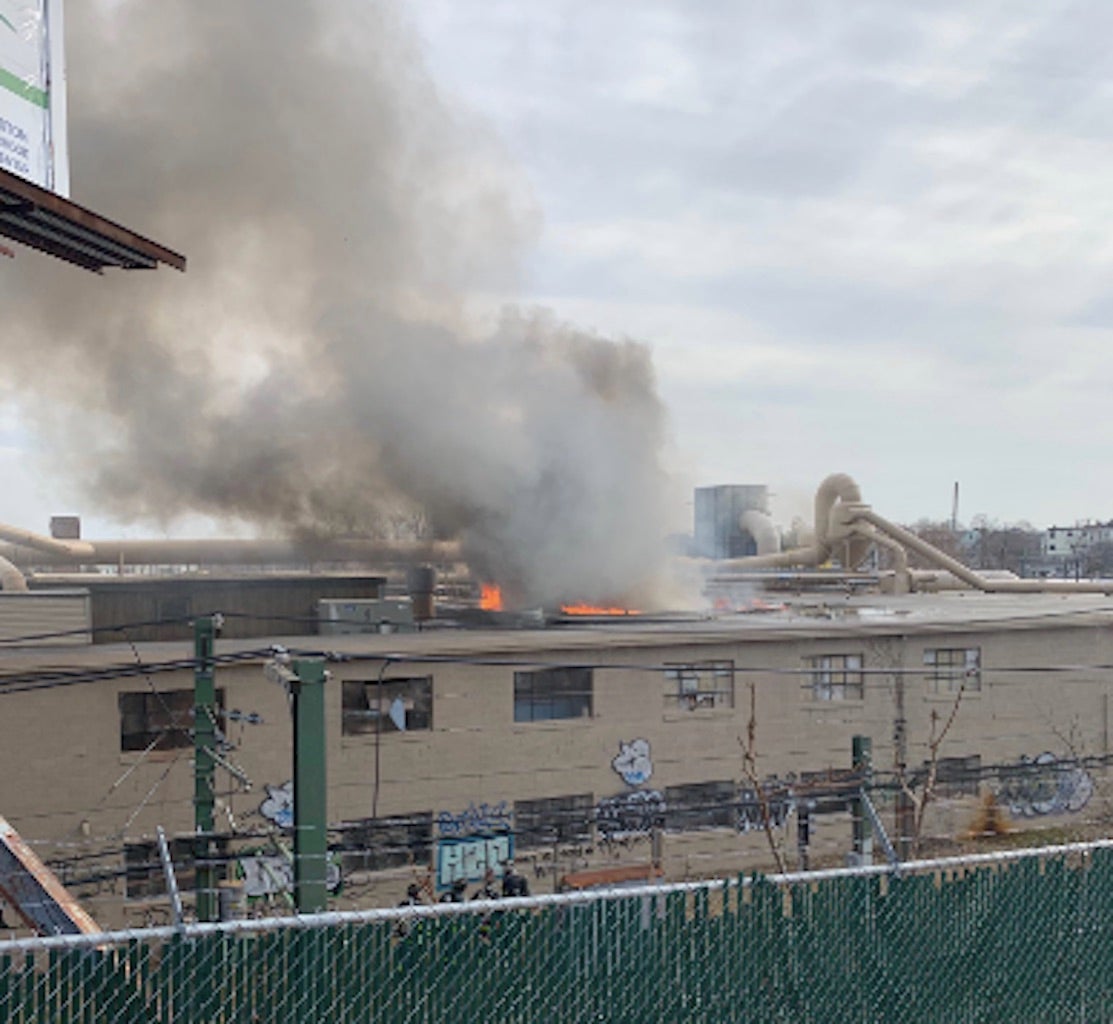 Live updates: Firefighters battle East Boston blaze