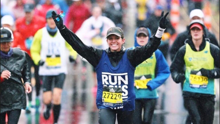 Catherine Macaluso is running Boston in memory of her mother