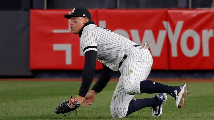 Aaron Judge's diving catch gave Yankees a brief scare in win over Tigers