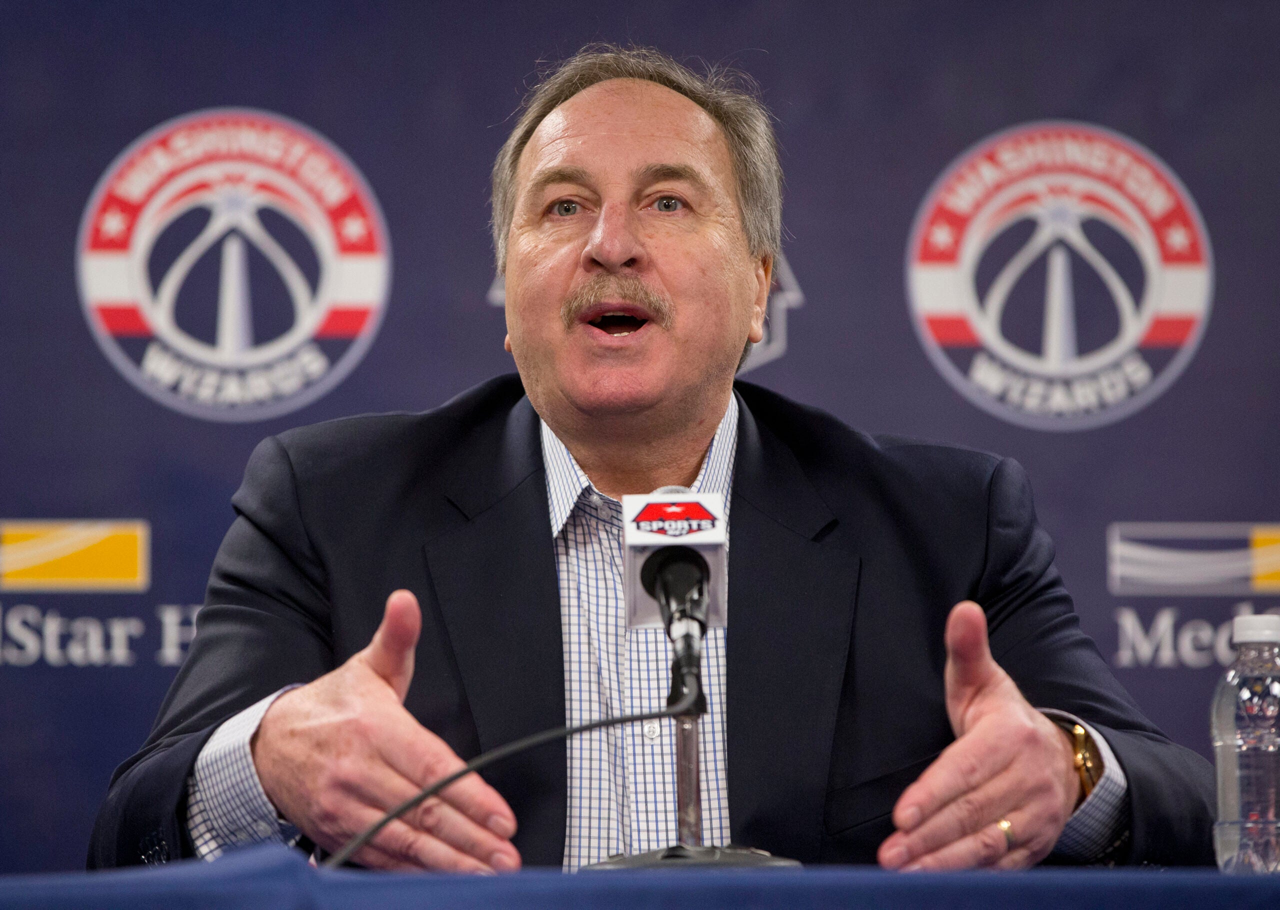 Ernie Grunfeld fired as president of the Washington Wizards