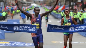 Joan Benoit Samuelson made good on her 2019 Boston Marathon promise