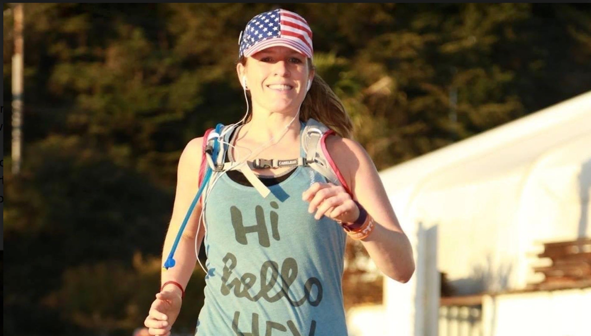 Kristen Fennell is running Boston for the YMCA
