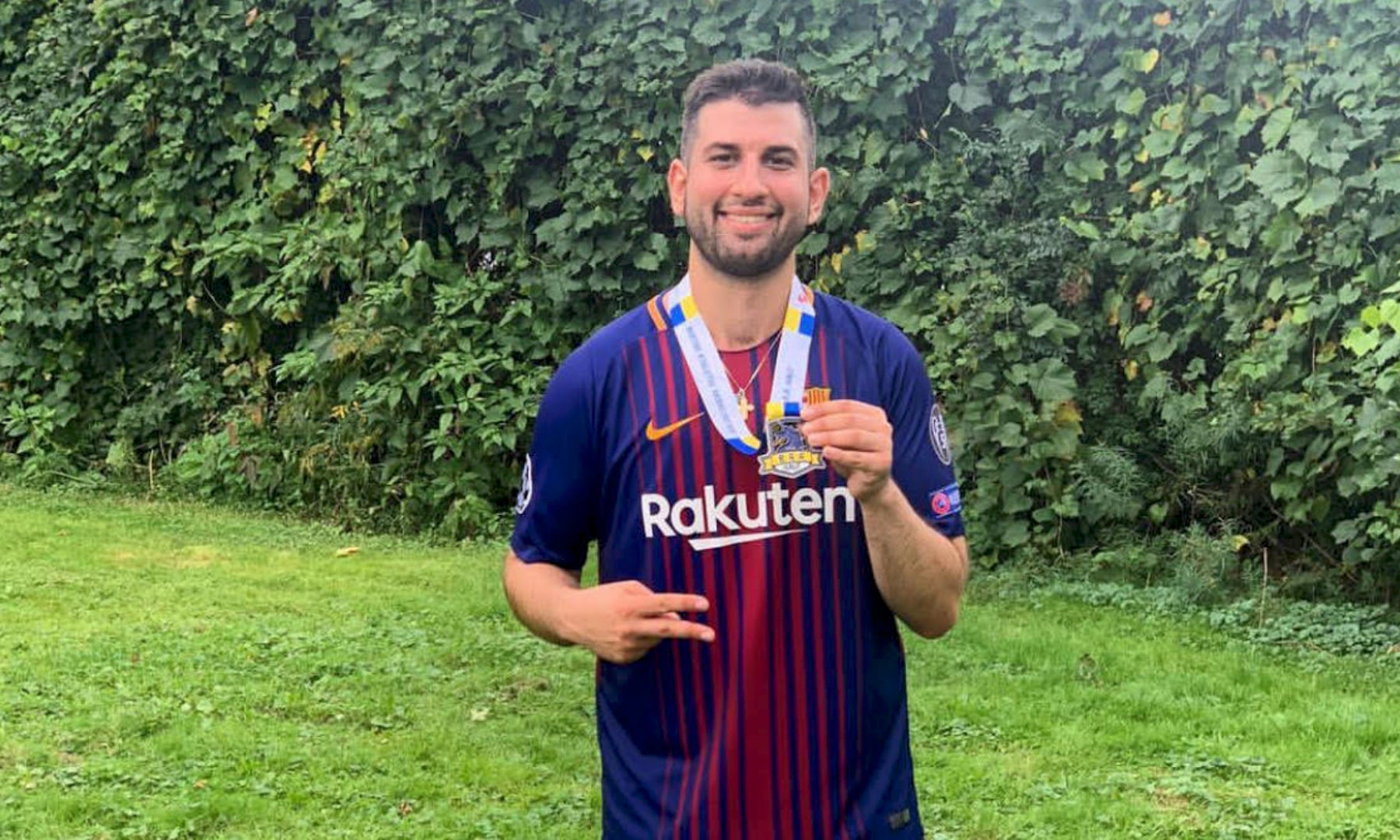 Georgios Lappas is running Boston in honor of his late father