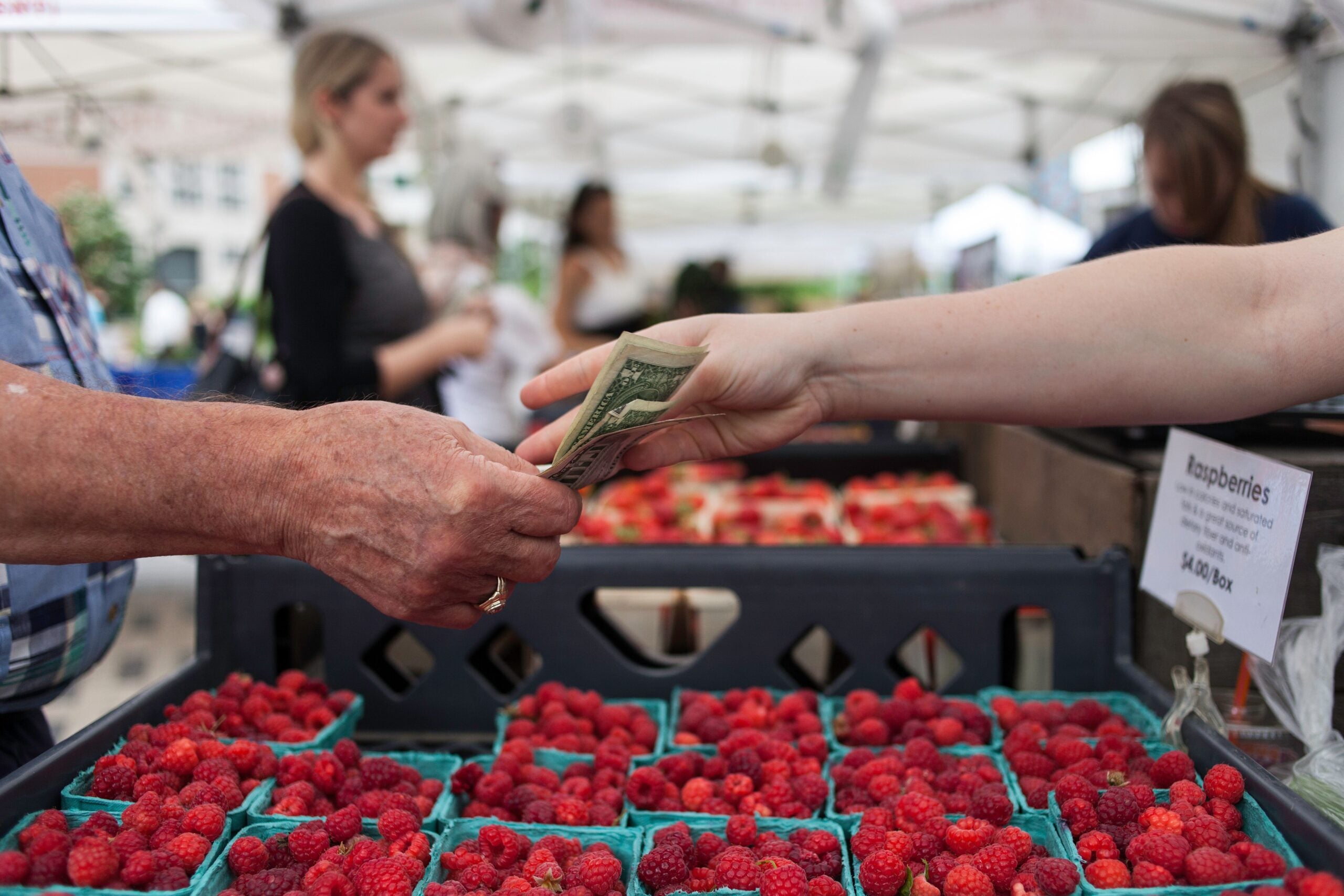 Visit the Boston Public Market farmer's market at not two, but three ...