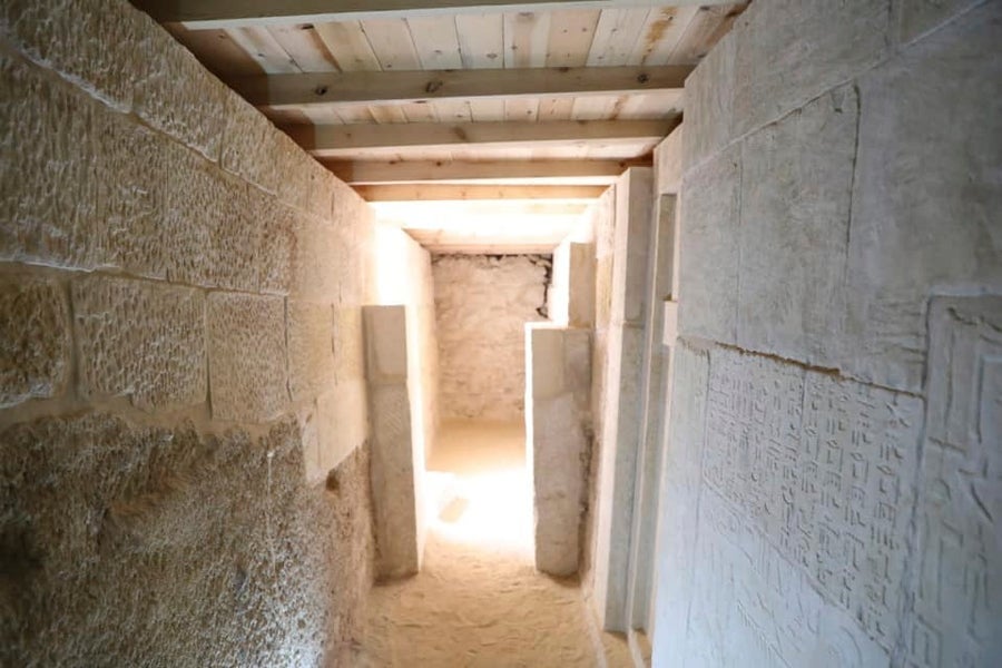 Scientists discover hidden chamber in Egypt's Great Pyramid