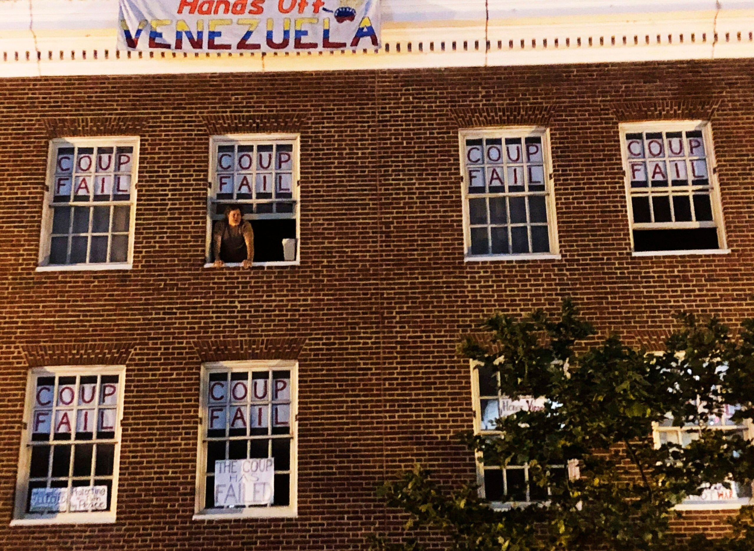 Activists at Venezuela Embassy served with eviction notice