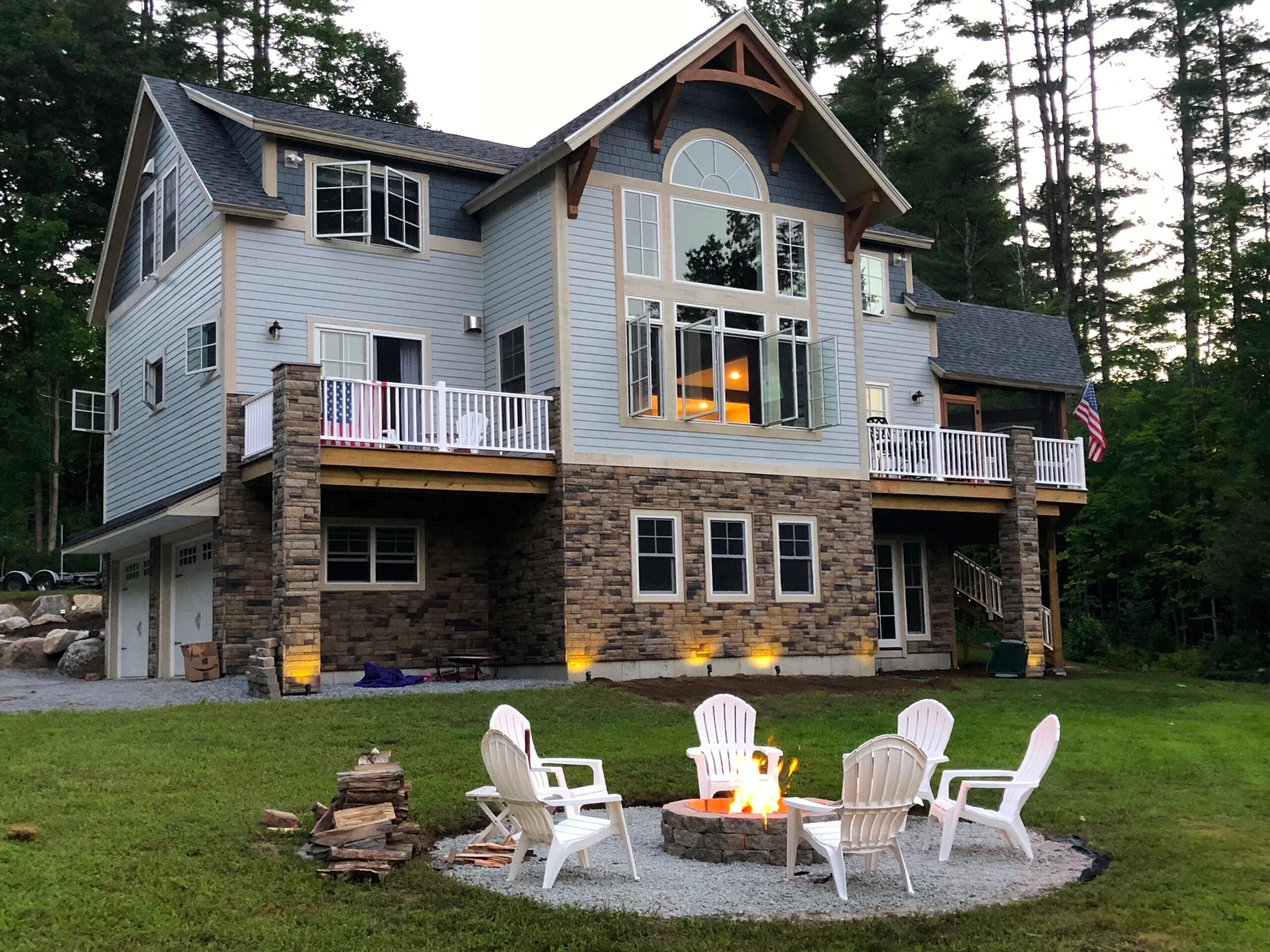 See inside a family's dream house in New Hampshire