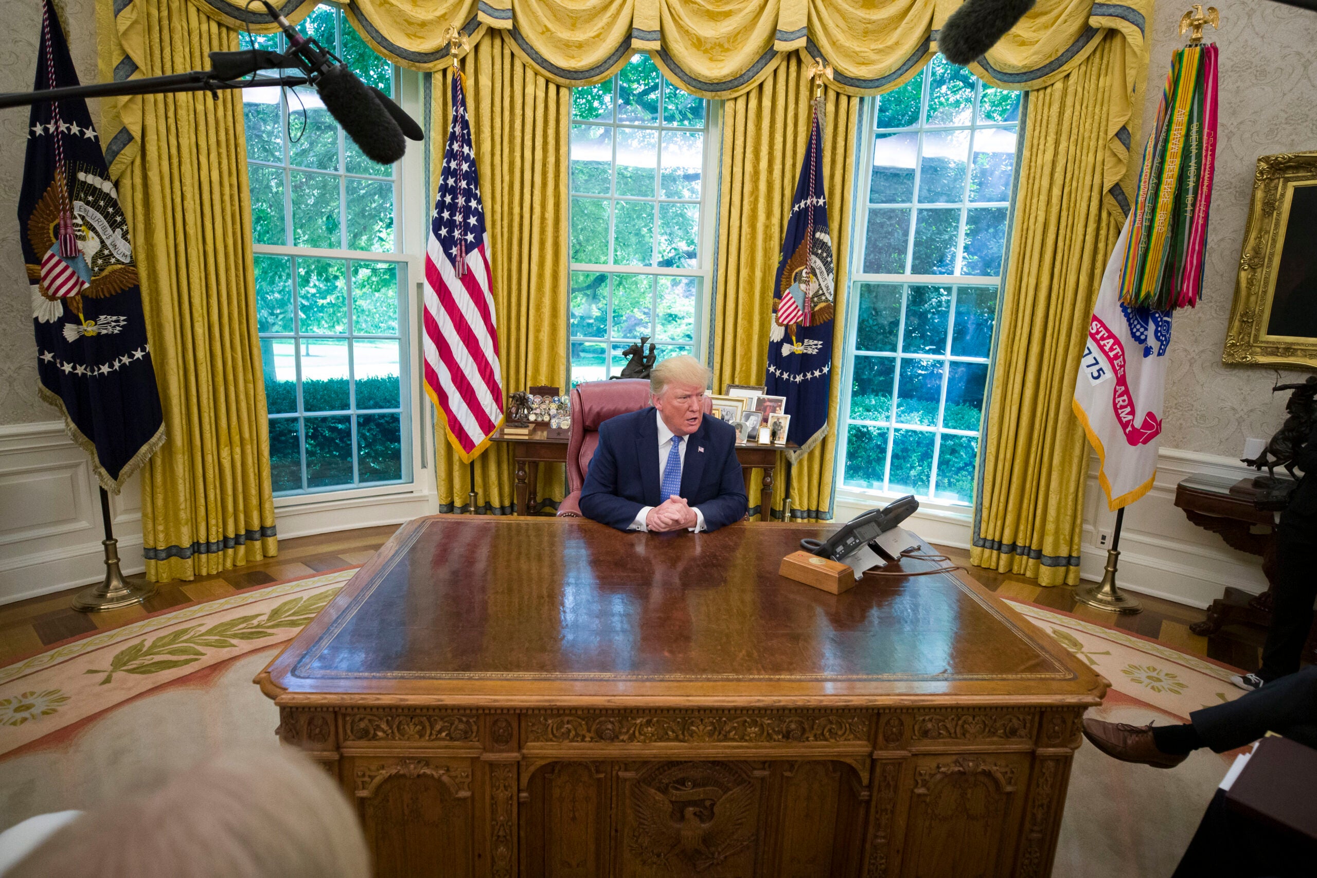 Trump protocol chief out ahead of major summit