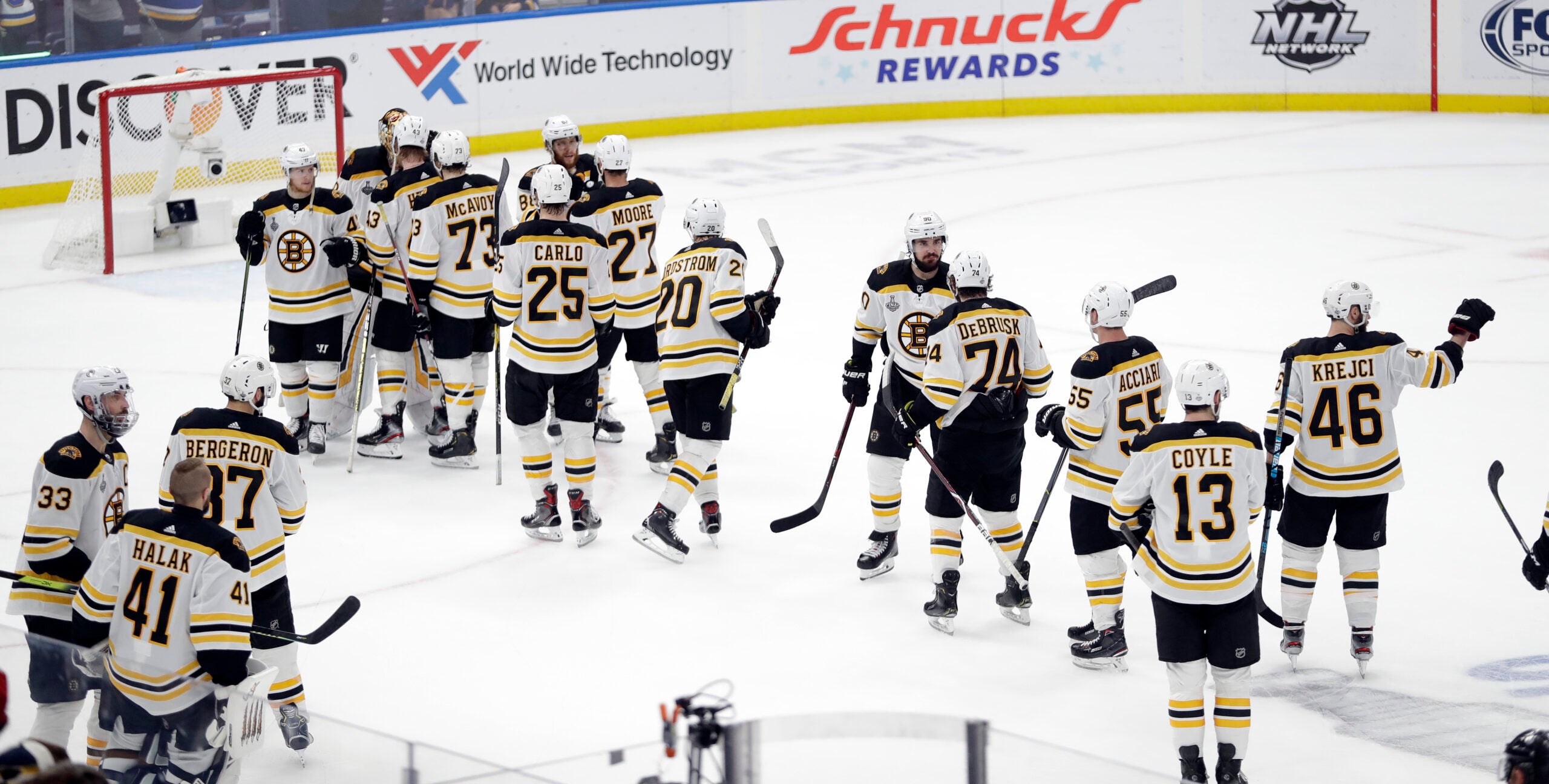 What the Bruins said about forcing Game 7 against the Blues