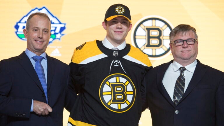 Bruins select big center John Beecher at No. 30 in NHL Draft