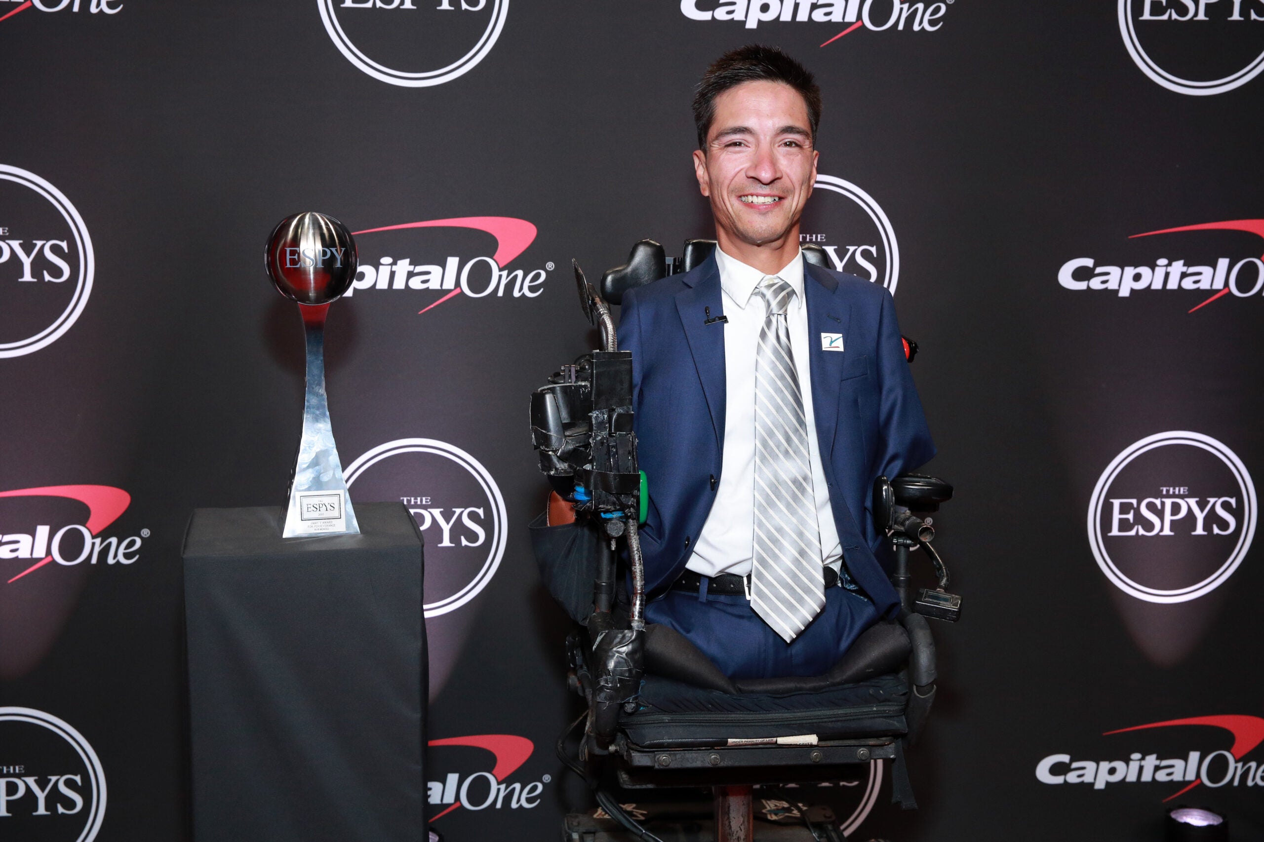 Why ESPY-winner Rob Mendez calls Tom Brady an 'inspiration'