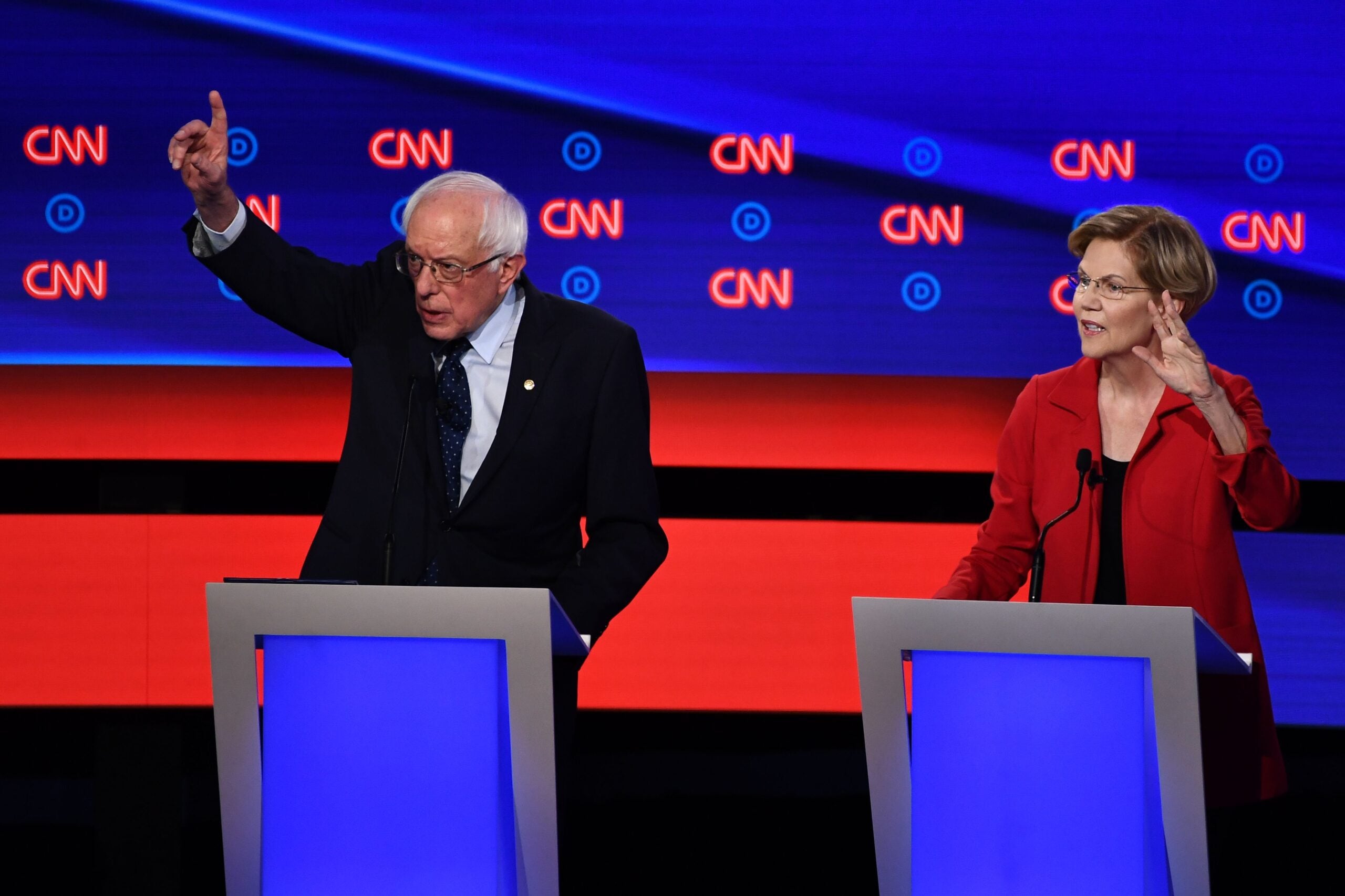 Sanders and Warren fire back at Medicare-for-All critics in debate