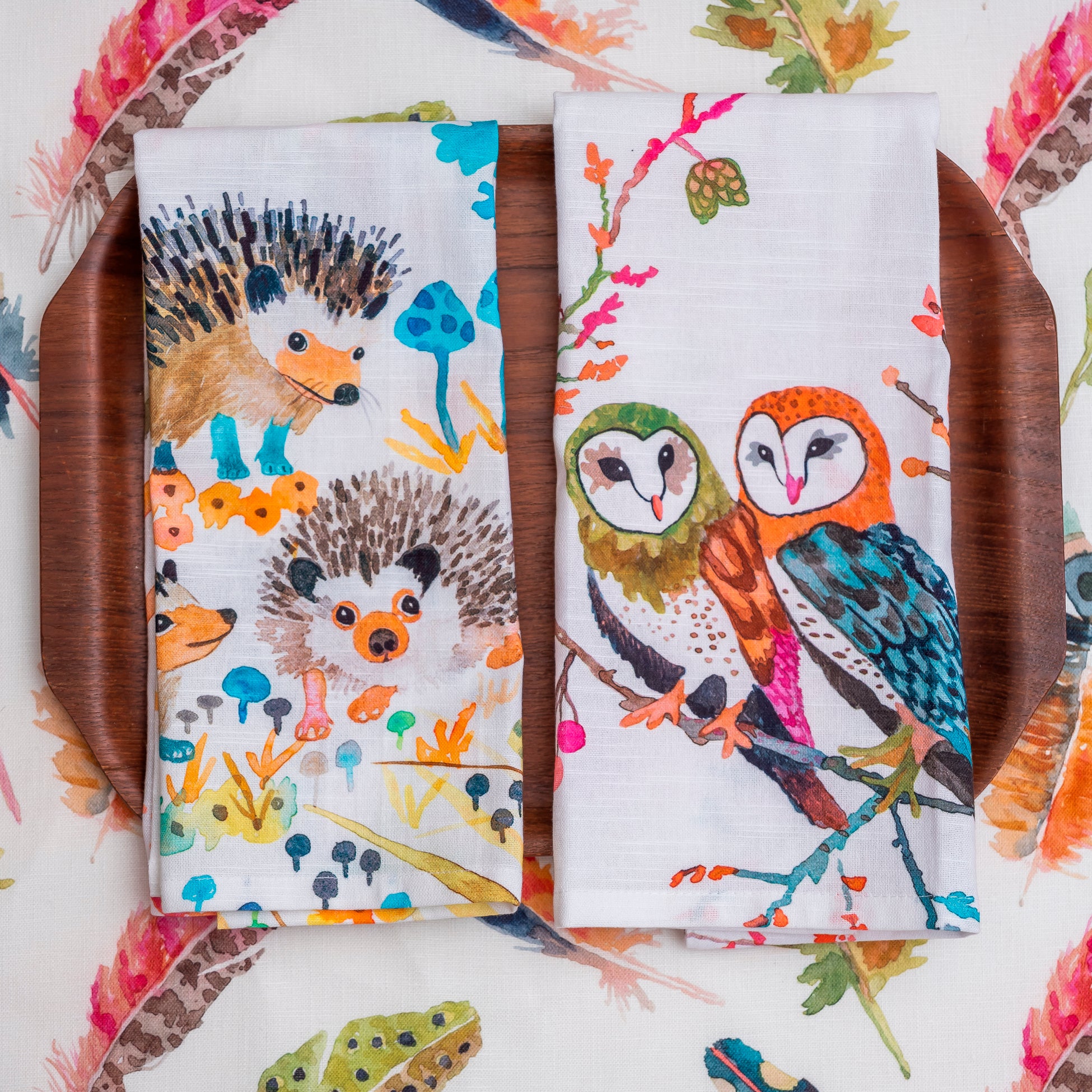 The look of hand-drawn art is hot in decor