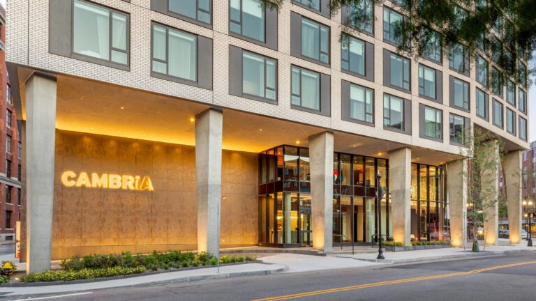 The Cambria Hotel is now open in South Boston
