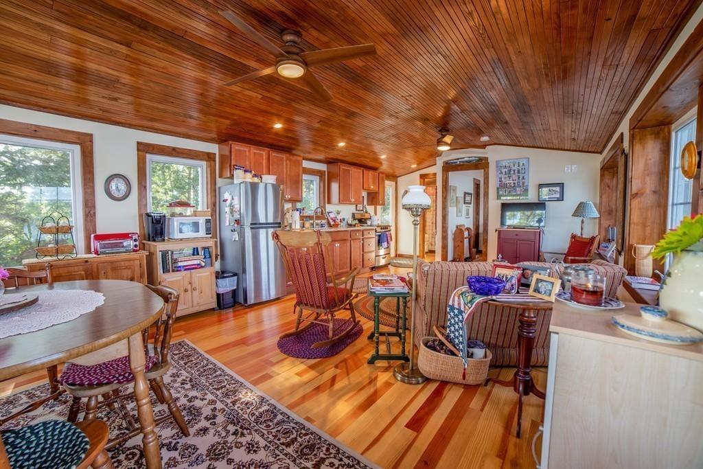 Just listed: Pondside Plymouth 3-season cottage with roof deck