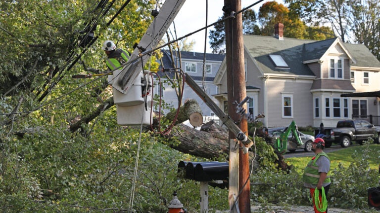 Map: Here’s where power outages are being reported in Massachusetts
