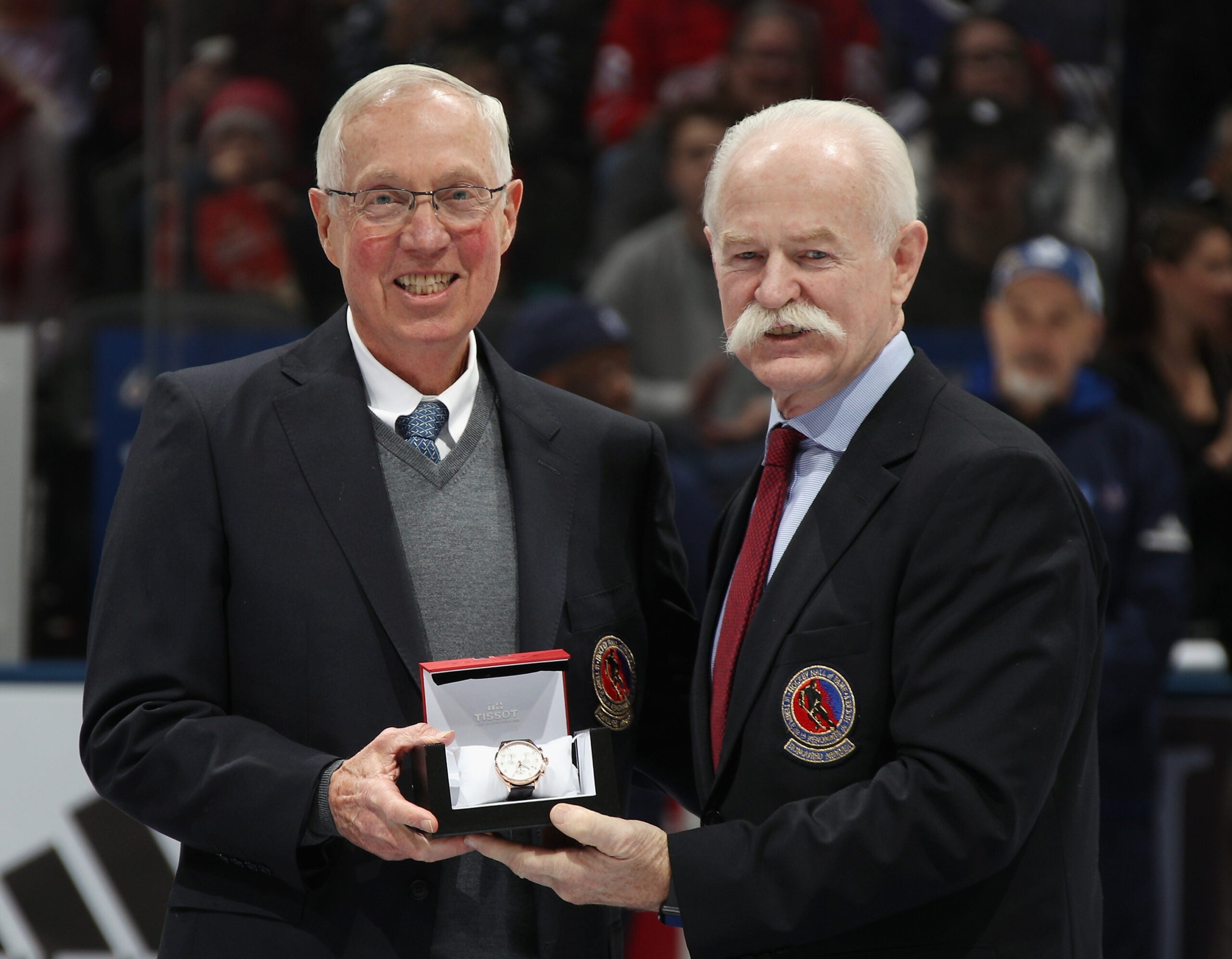 Boston College coach Jerry York formally inducted in Hockey Hall of Fame