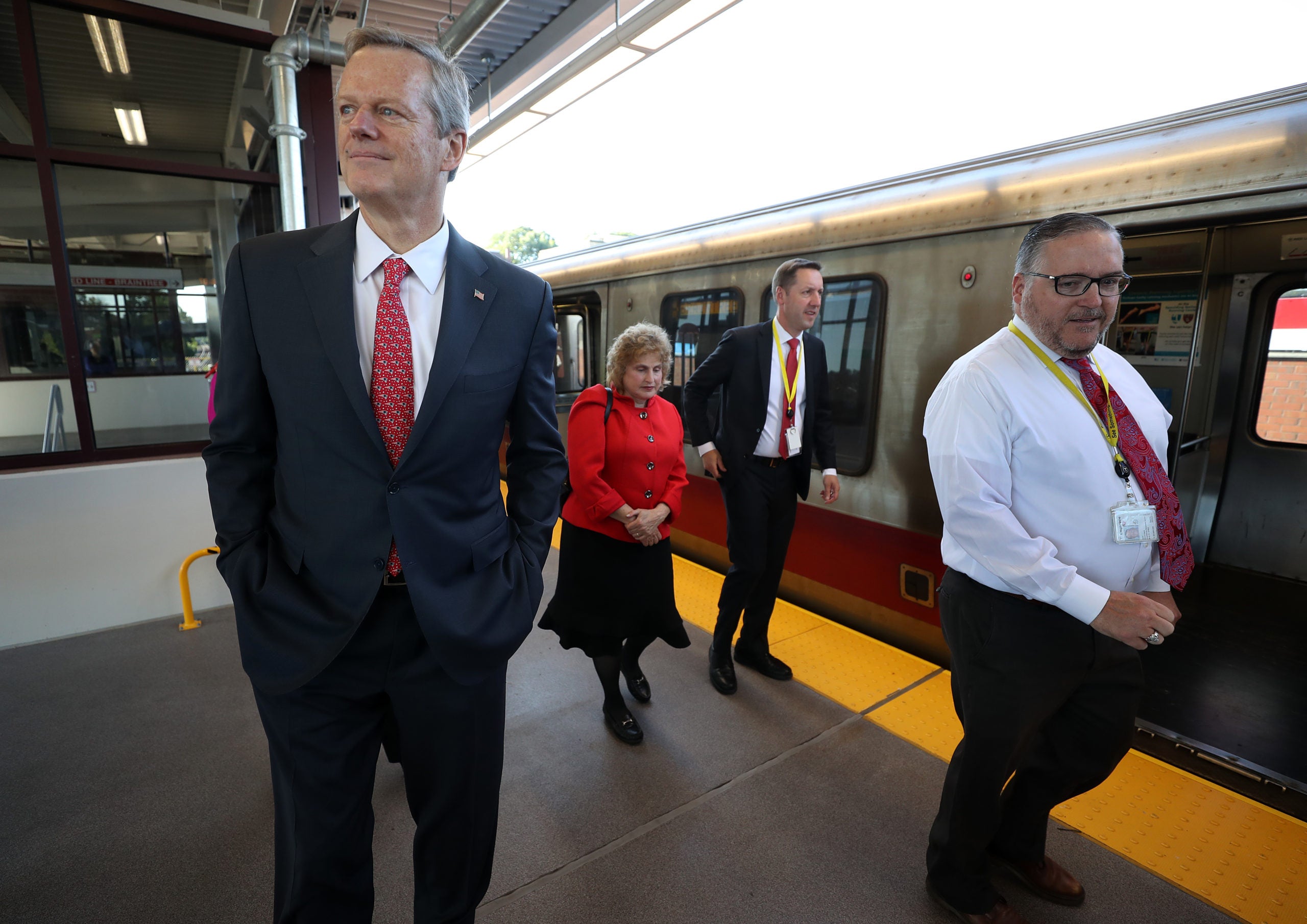 Charlie Baker defends not taking the MBTA as governor