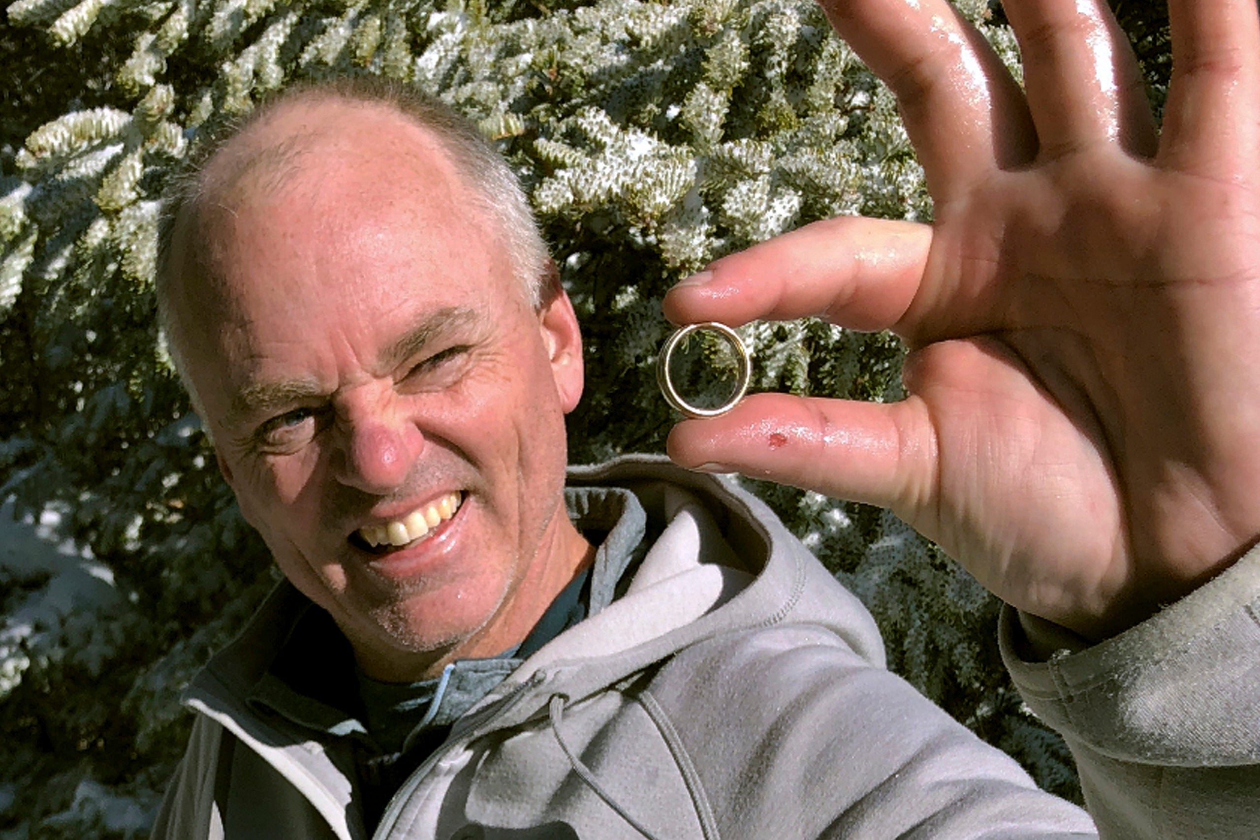 Against all odds, Mass. man who lost wedding ring on N.H. mountain gets ...