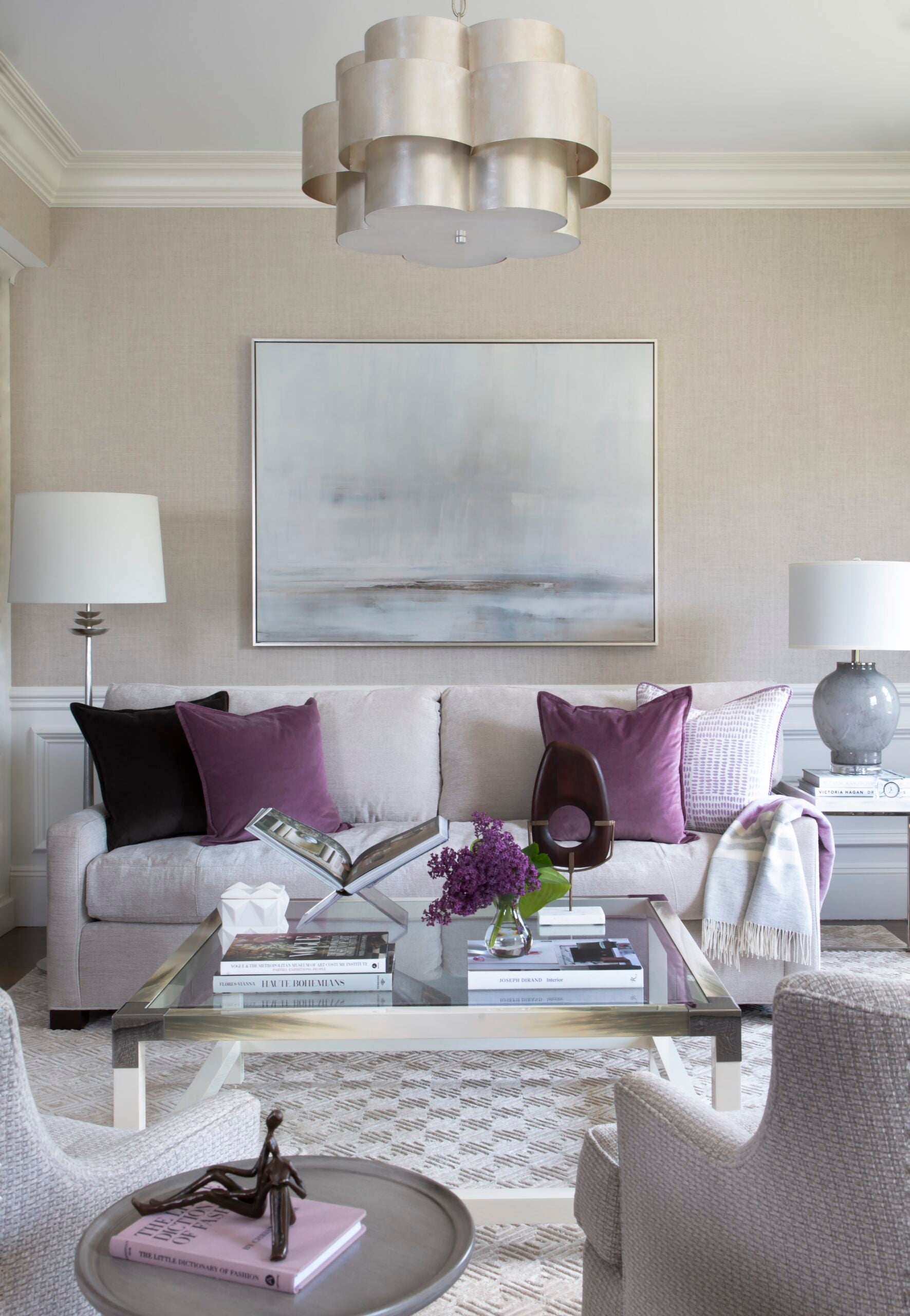 Room to Love: A podium-worthy living room design in silver