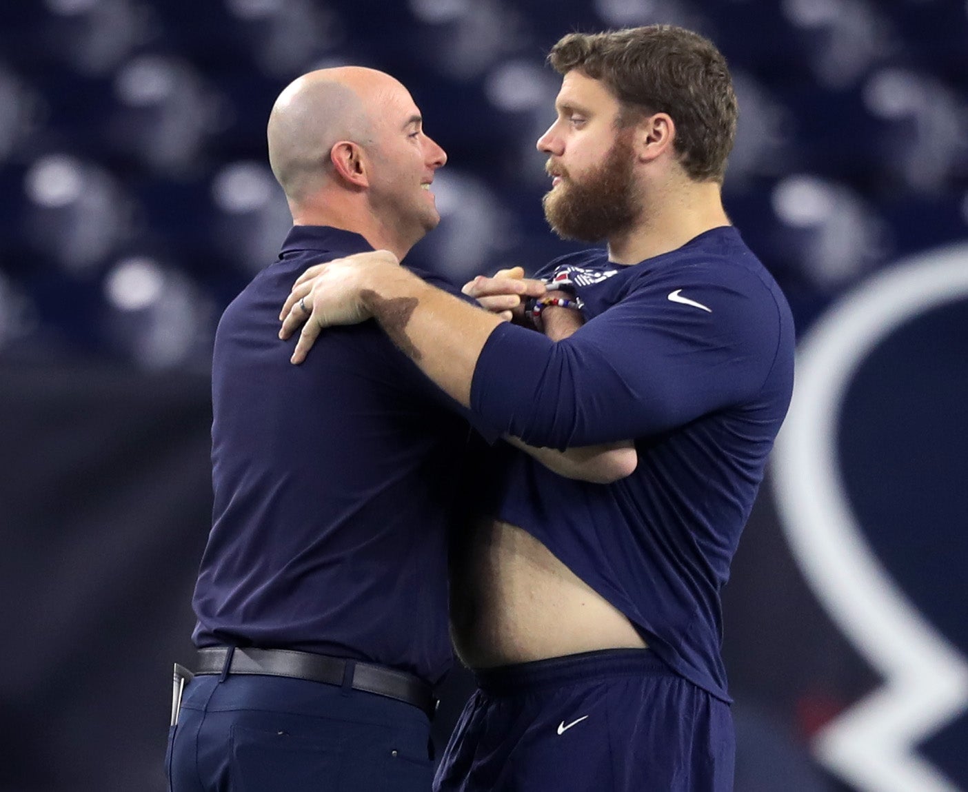 Ted Karras ruled out of game against Texans with knee injury