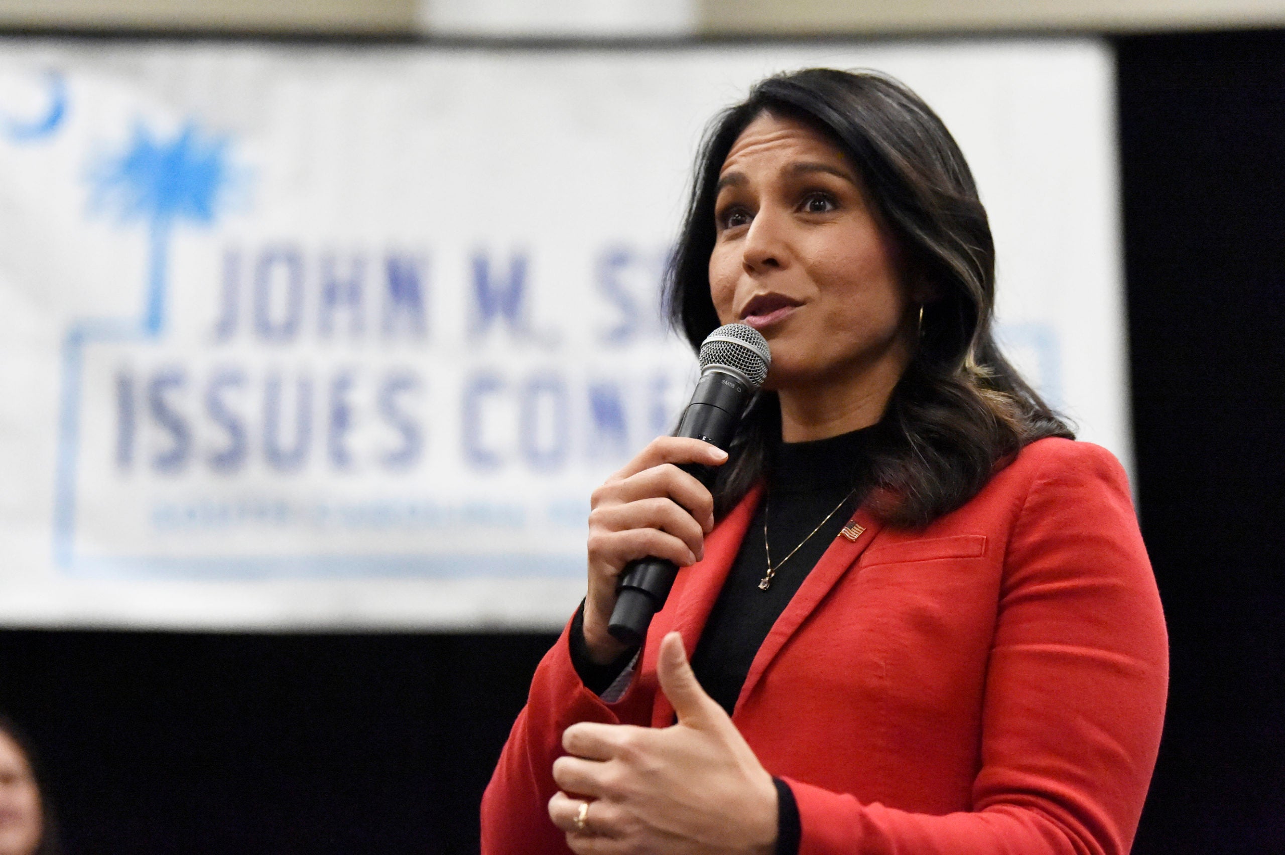 Defying party, Gabbard votes 'present' on Trump impeachment
