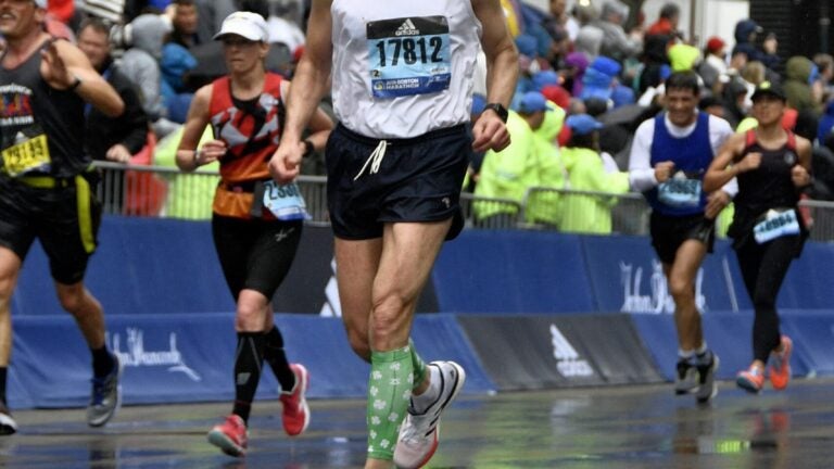Joseph Floyd is running the Boston Marathon for the 25th time